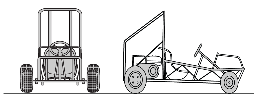 Build your own off road gokart. WASP kart kits, parts & plans.