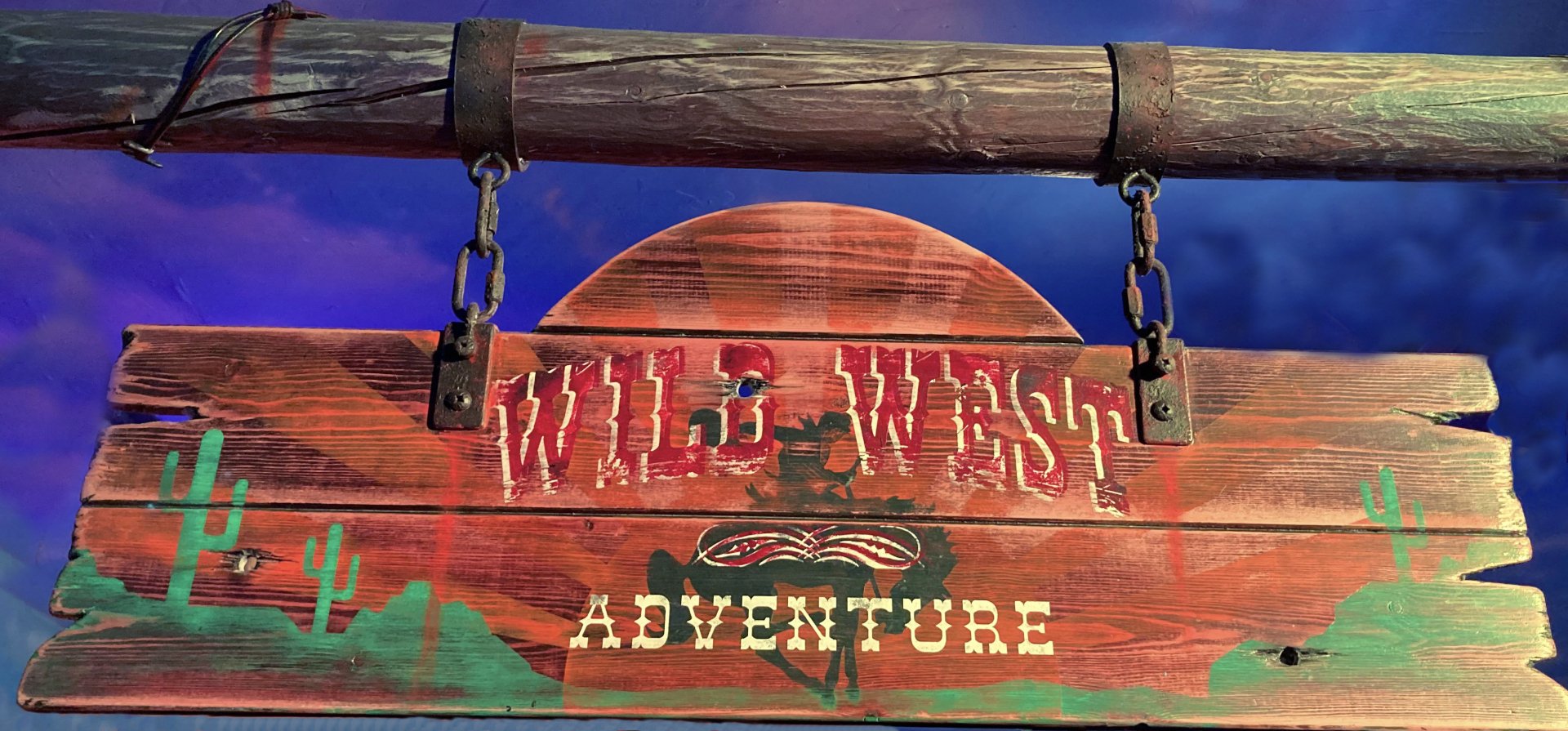 Wild West Adventure Play Village for children