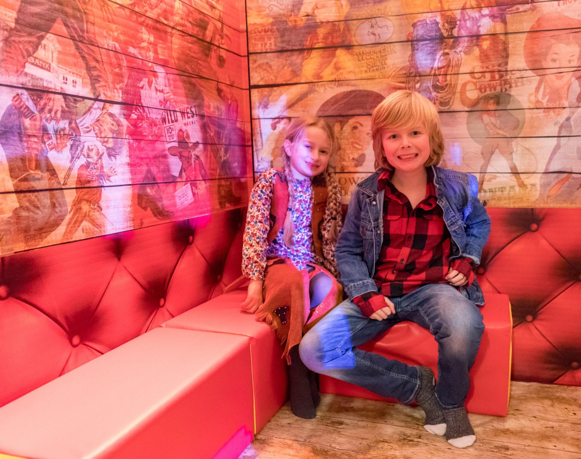 Wild West Adventure Play Village for children