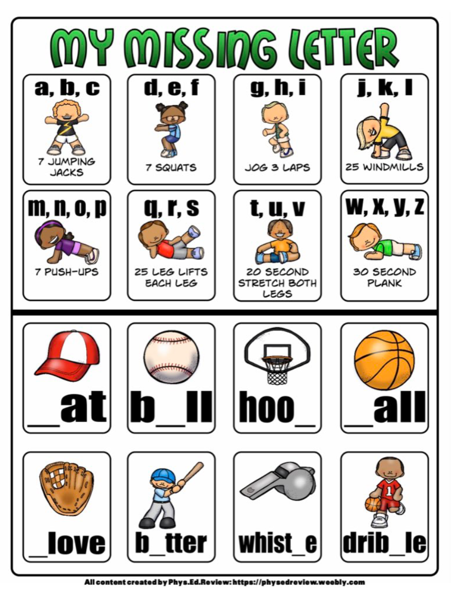 Stay Active With These at Home Printables