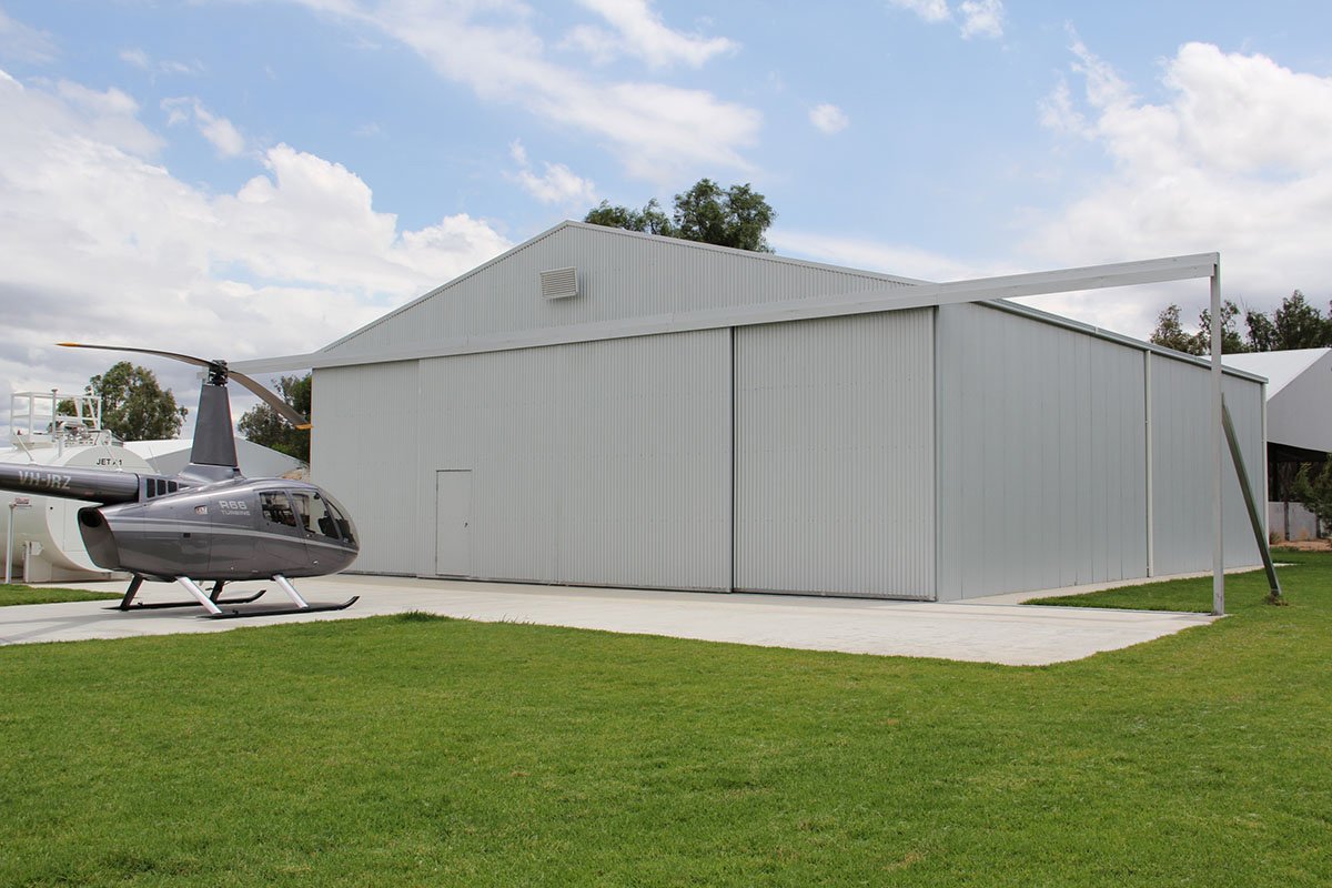 Aircraft Hangers - State Wide Sheds, Dubbo NSW Australia