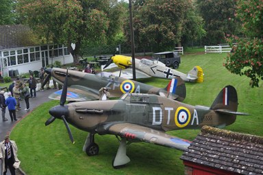 Flying Flea for hire for schools and events