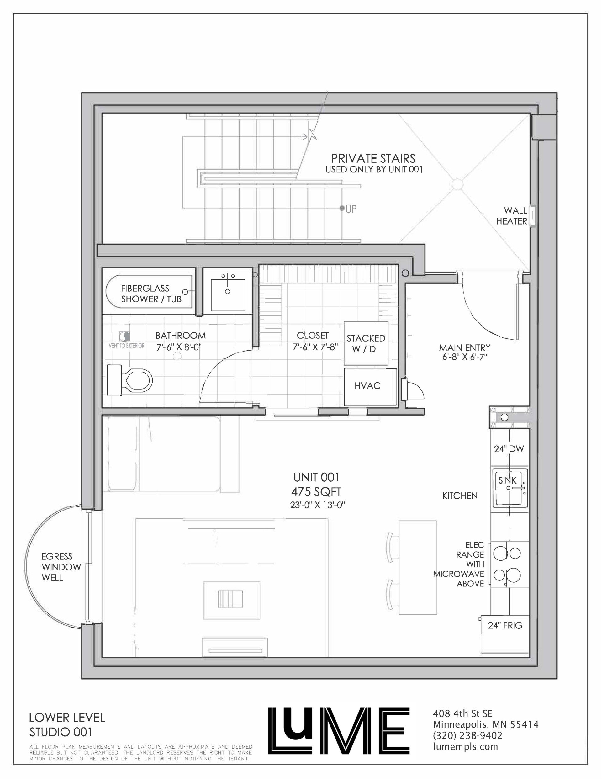 Floor Plans at Lume Minneapolis, MN