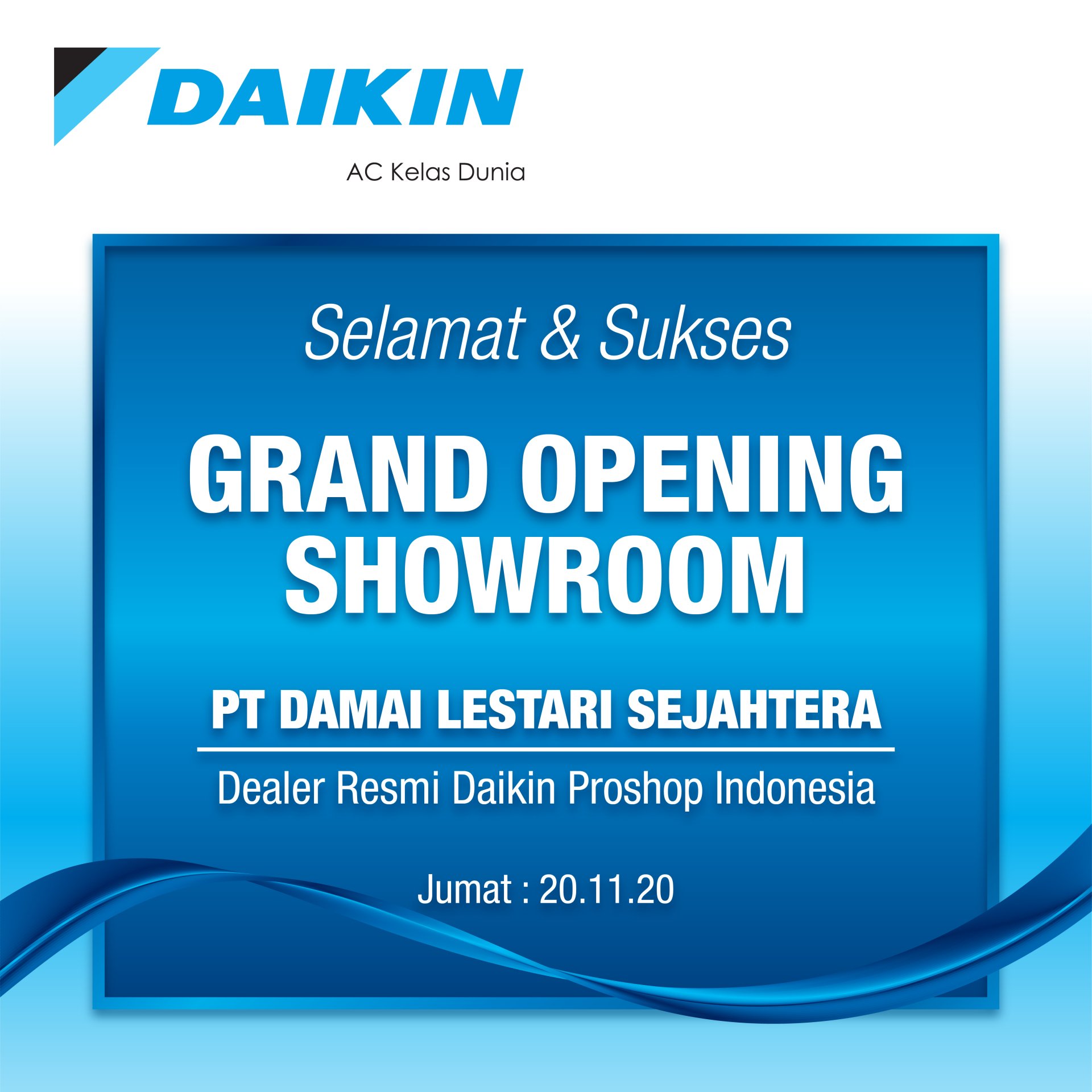 Daikin Proshop Showroom Hadir di Batam