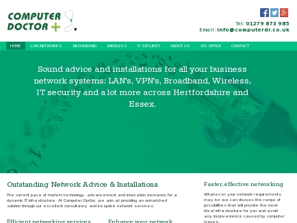 Computer Doctor - Bishop's Stortford, Hertfordshire & Essex