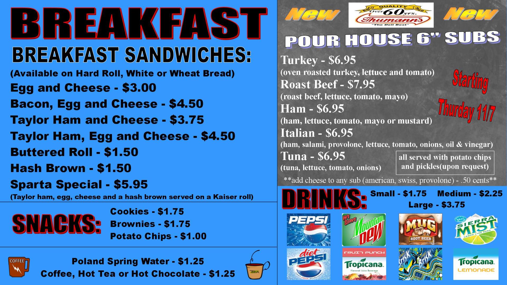 Sparta Pour House