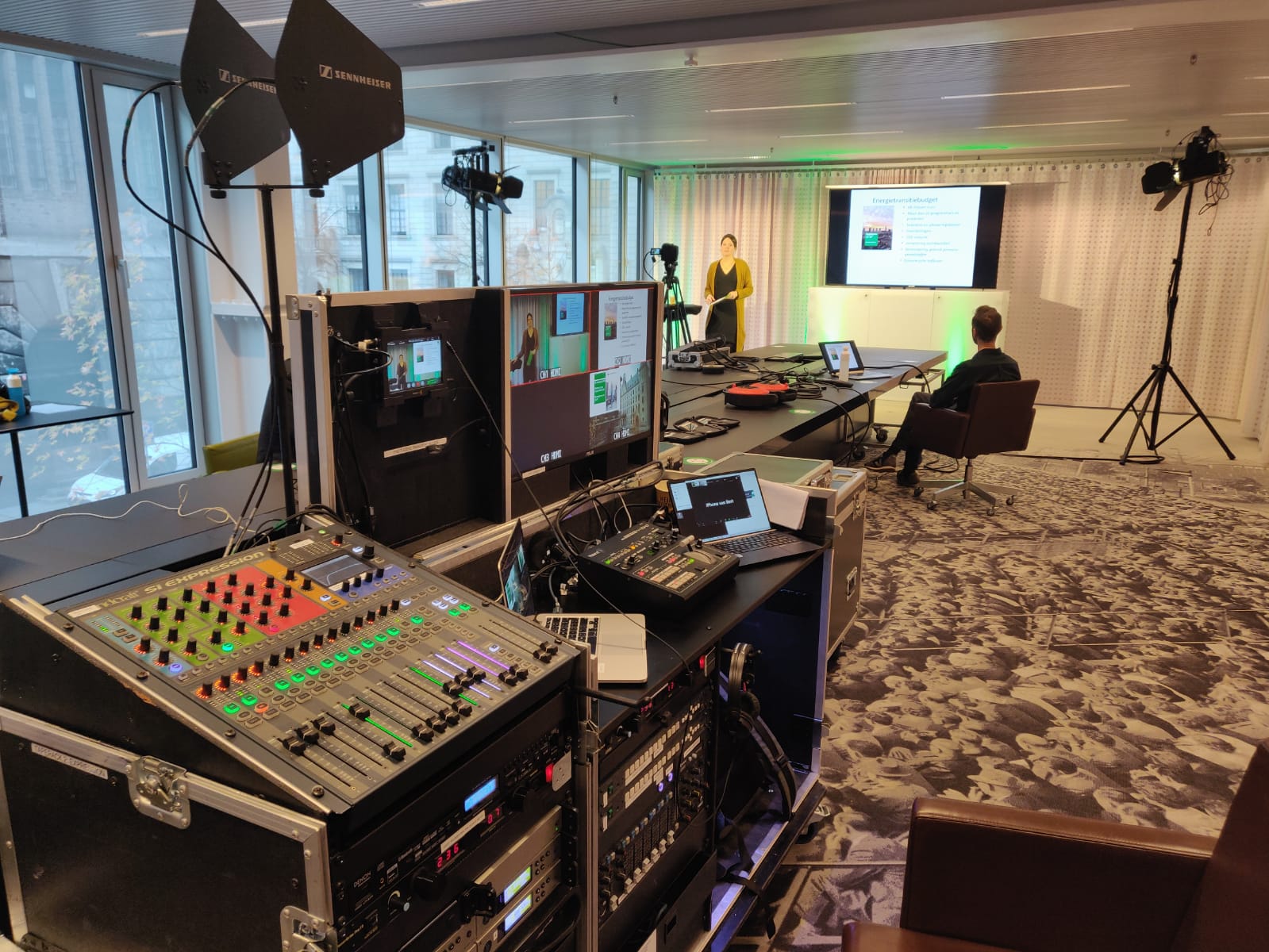 Livestream studio The Hague