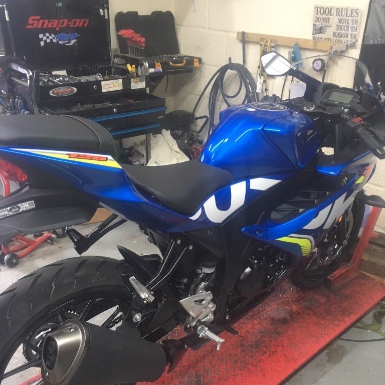 New and used motorcycles, training and servicing.