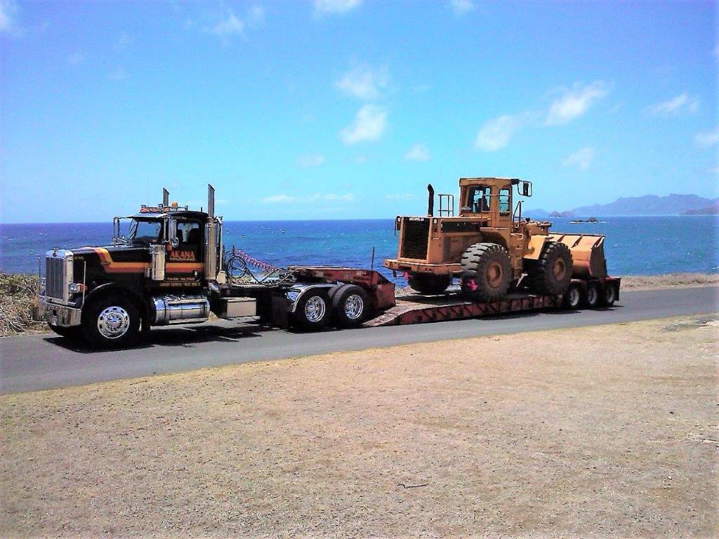 Heavy equipment hauling Honolulu, HI – Akana Trucking Inc