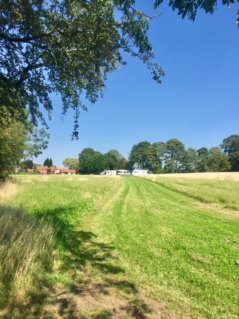 Glamping Site. Luxury bell tents with private hot tubs.