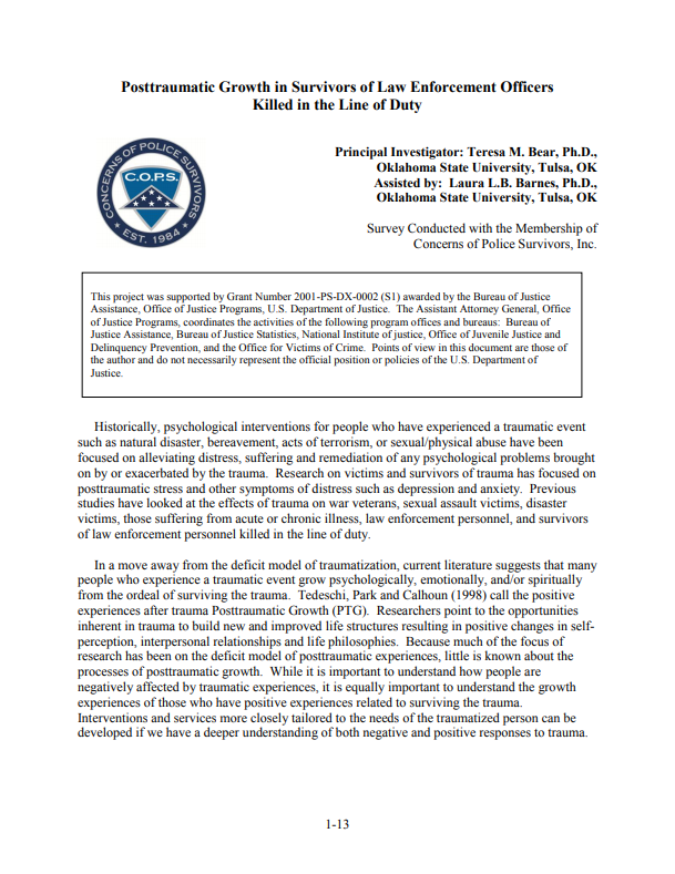 C.O.P.S. Digital Materials