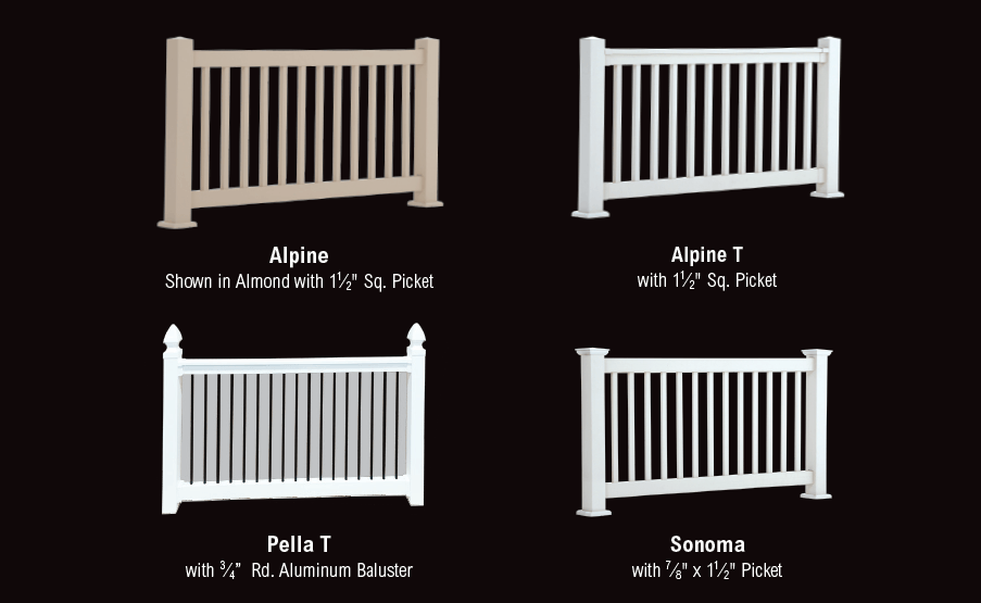MVP Vinyl Railing Systems | Midwest Vinyl Products