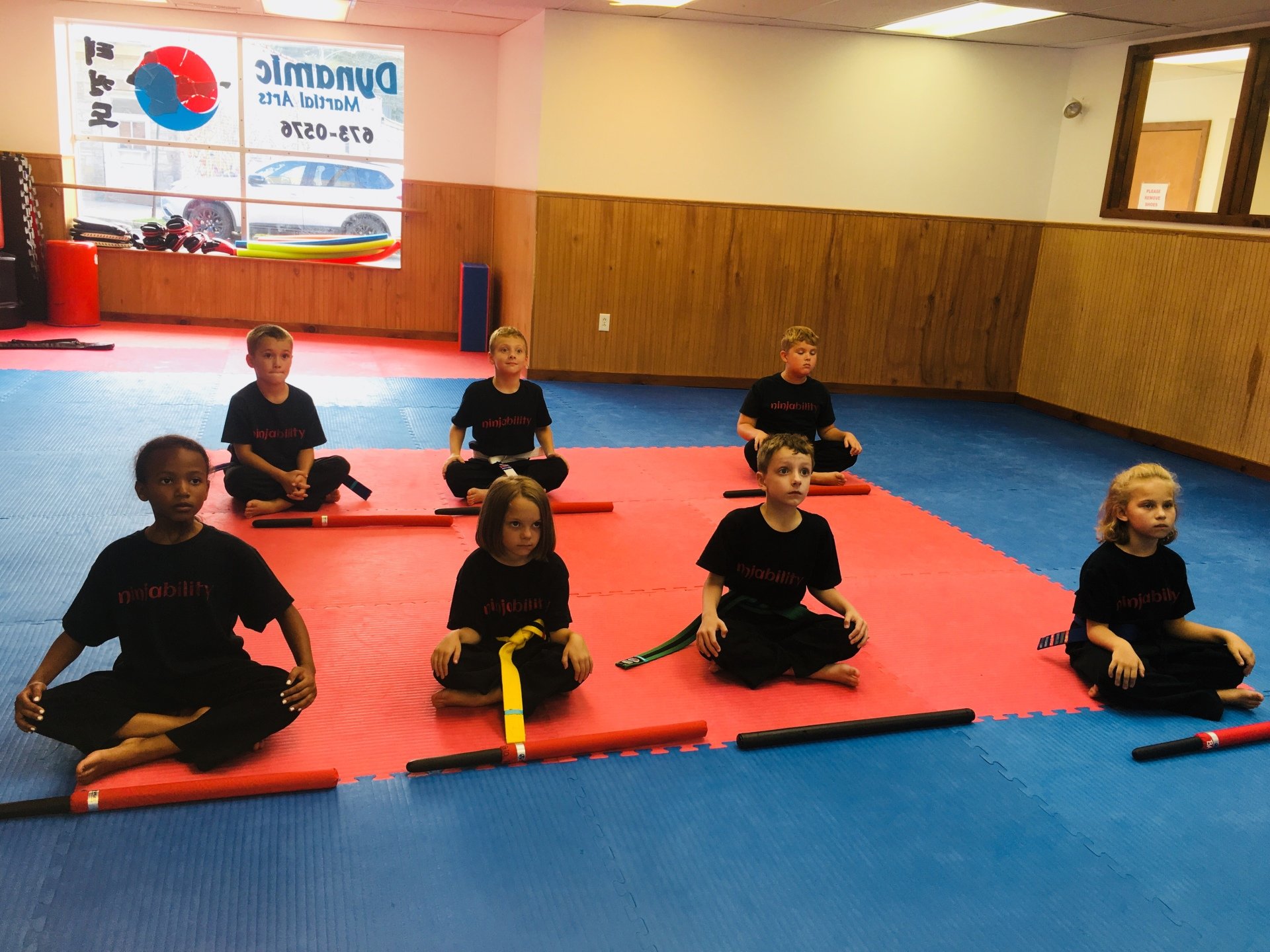 Ninjability 7 and 8 Year Old Classes. Ninja Training with REAL Martial Arts