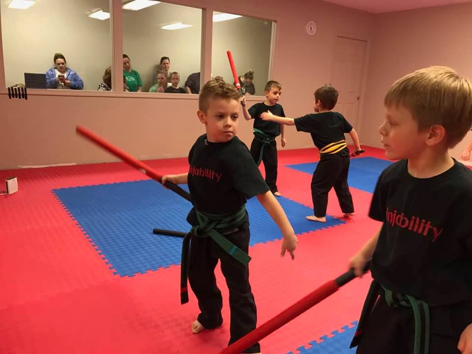 Ninja Warrior 9 and 10 Year Old Classes. Ninja Training with Real ...