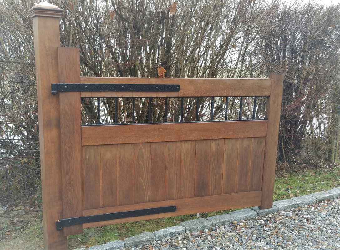Custom Made Wooden Gates - High Touch LLC | Mount Vernon, NY