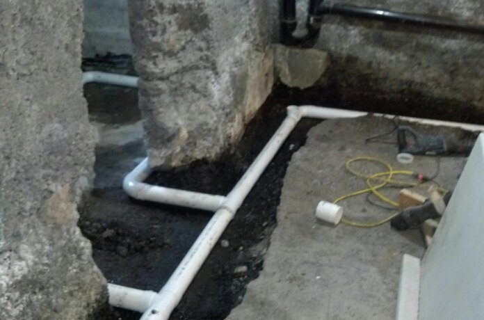 Basement Hydrostatic Pressure | Interior Drain System