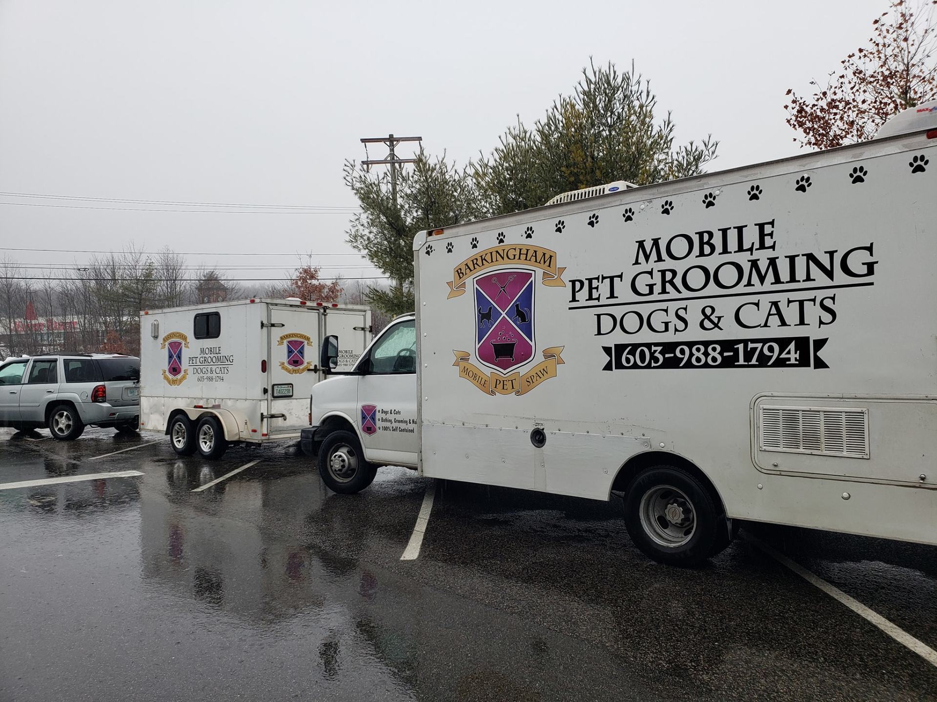 Mobile Pet Grooming – Nottingham, NH – Barkingham Mobile Pet Spaw