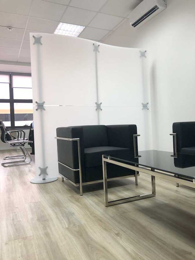 Movable partition walls: the solution for creating waiting rooms