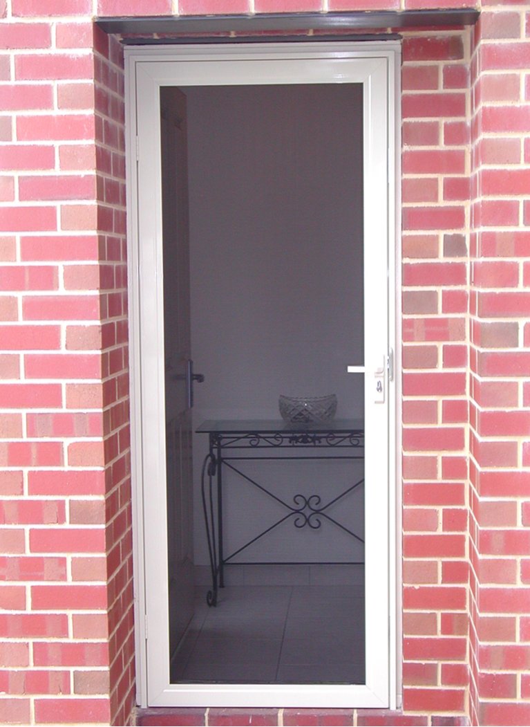 Hinged PROMESH316 Marine Grade 316 Stainless Steel Mesh Security Door