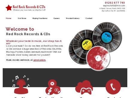 Top-quality games and electronics in Poole from Red Rock Records & CDs