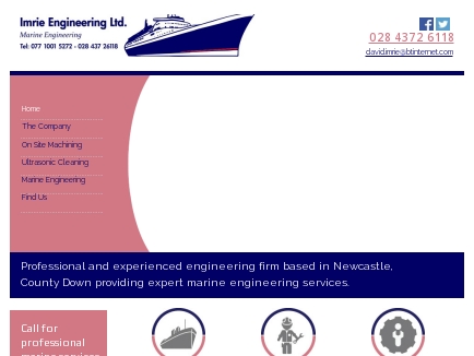 Nautical Engineering Experts in County Down | Imrie Engineering Ltd