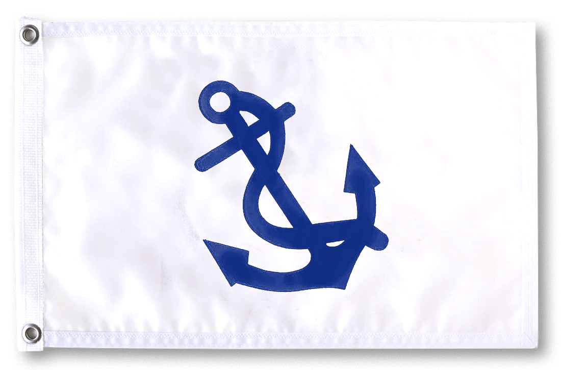 yacht club officer flags