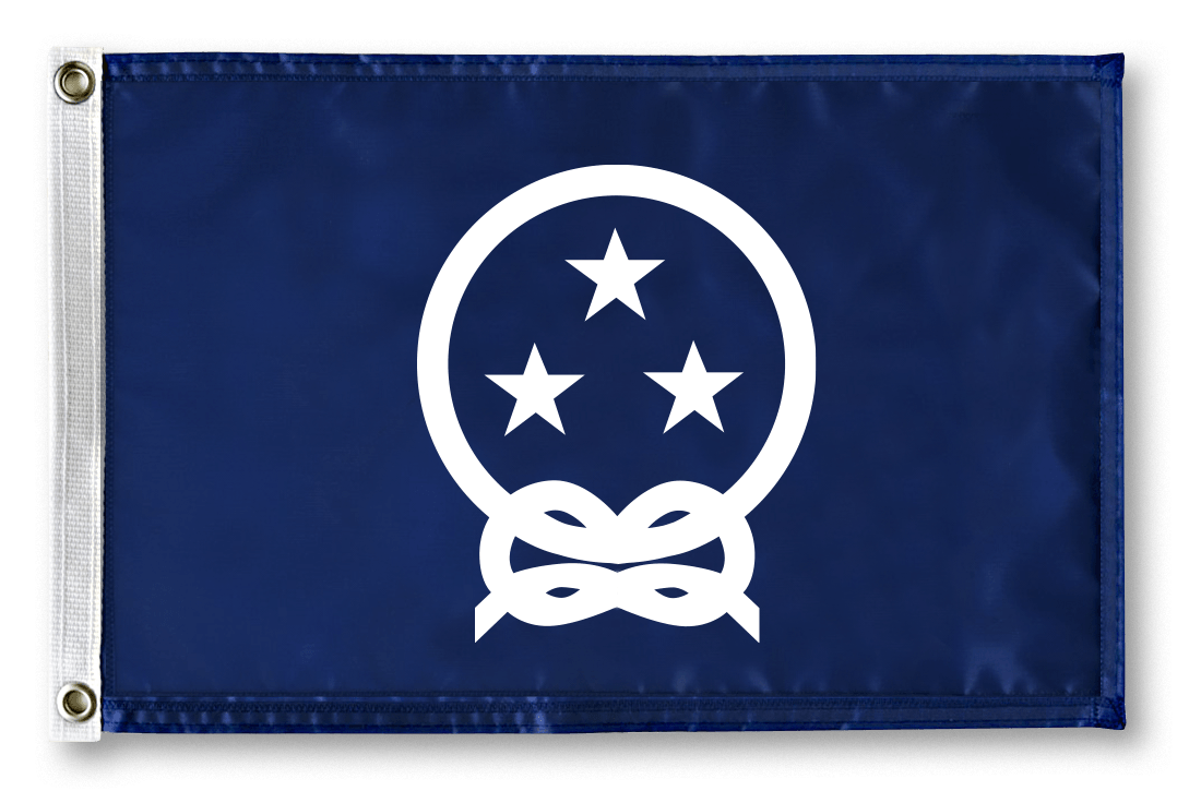 yacht club officer flags