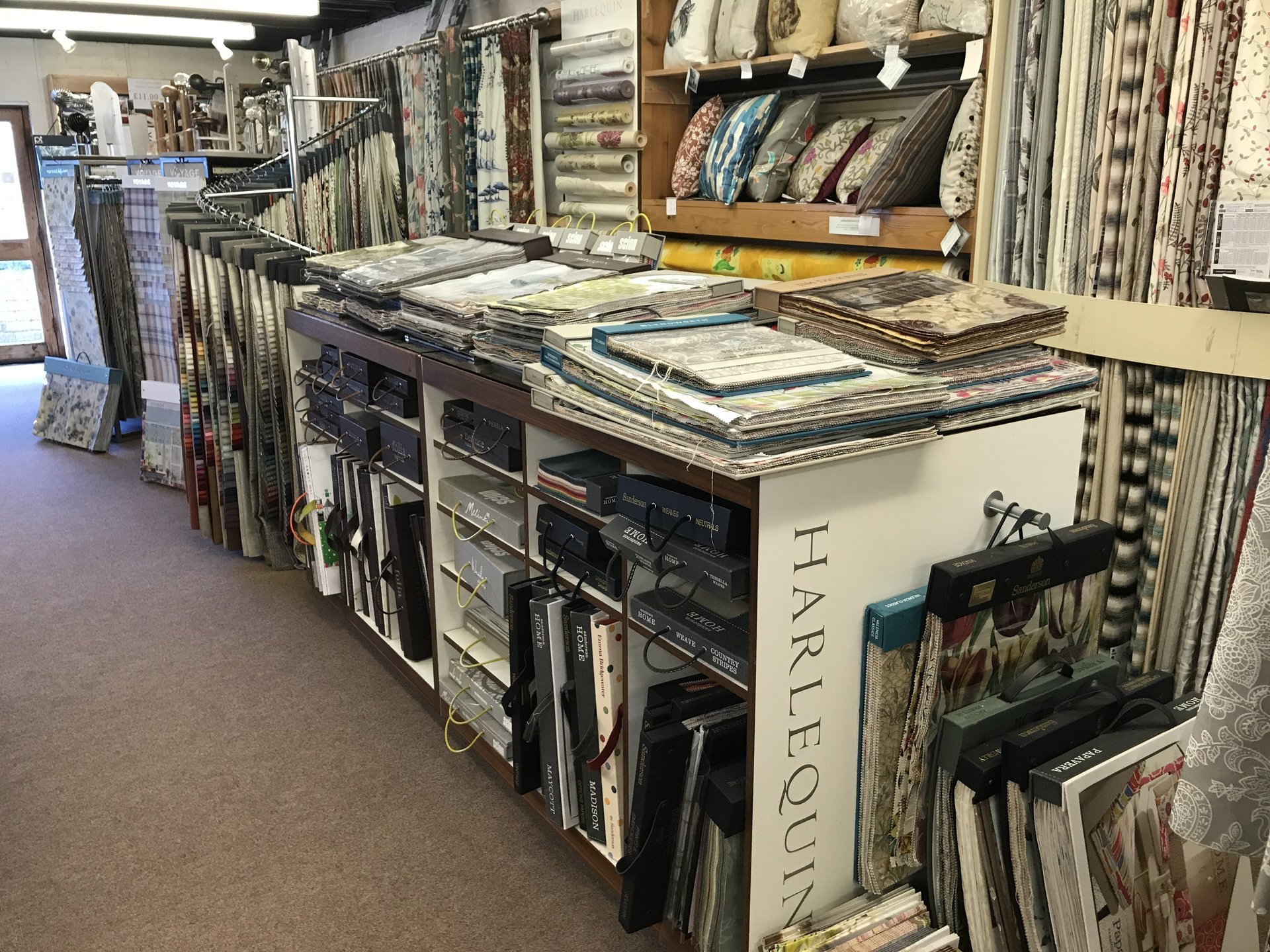 Stylish and affordable curtains by Soft Options Mill Shop