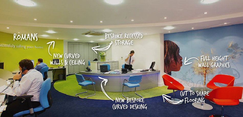 Shop fitting at CDS Construction Services Ltd