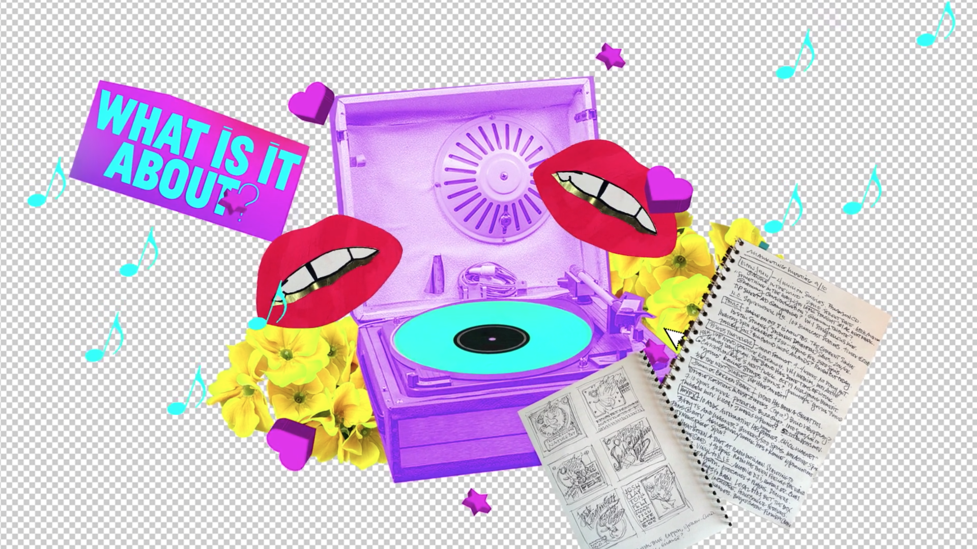Josh Knoff, Lyric Video Production Services, MOTION GRAPHICS,