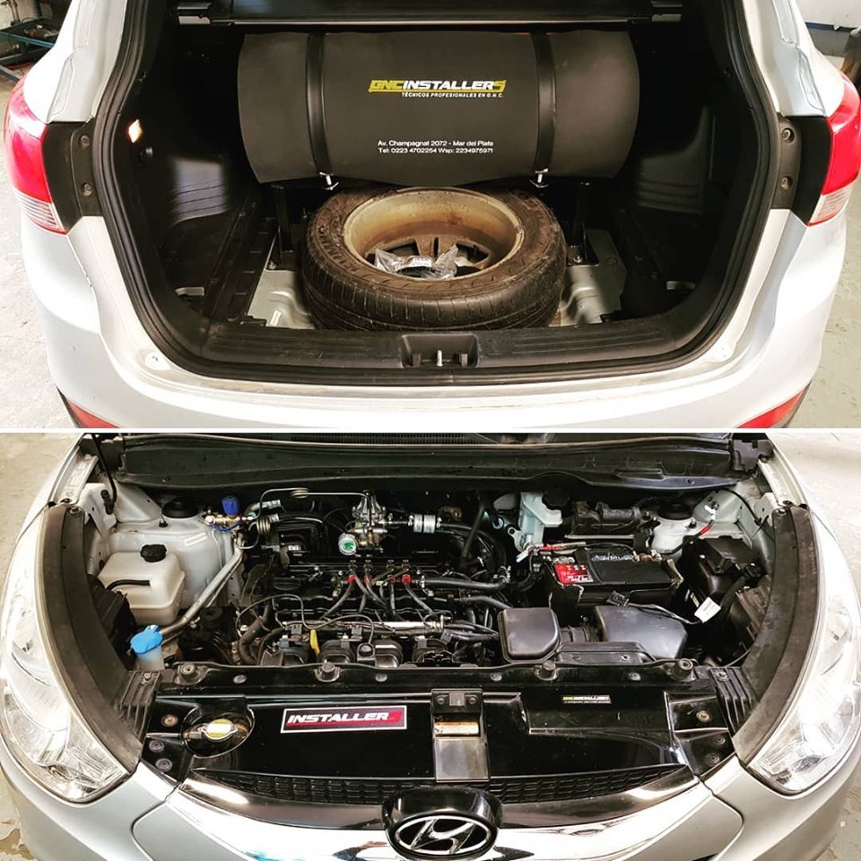 Equipos de GNC instalados - Gas specialist - Landirenzo