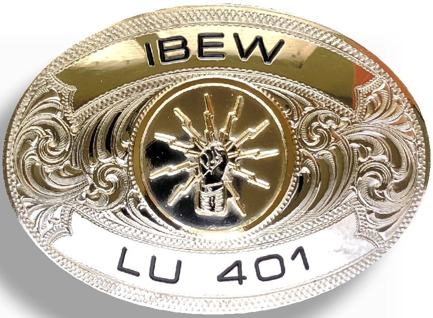 Union Made Belt Buckles | Die Struck Trophies