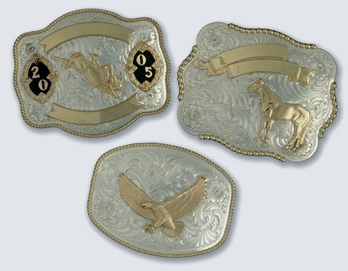 Rodeo Trophy Belt Buckles | Die Struck Trophies