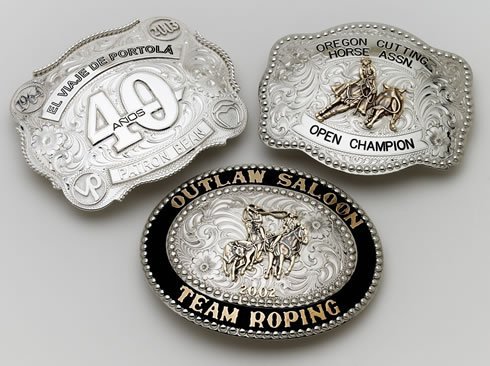 Rodeo Trophy Belt Buckles | Die Struck Trophies