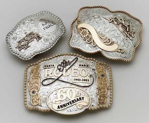 Rodeo Trophy Belt Buckles | Die Struck Trophies