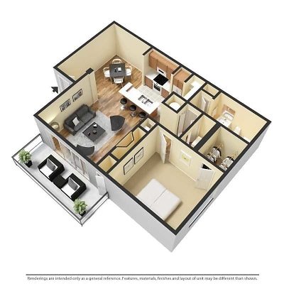 The Apartments At Sunset Floor Plans | Frederick Apartments for Rent
