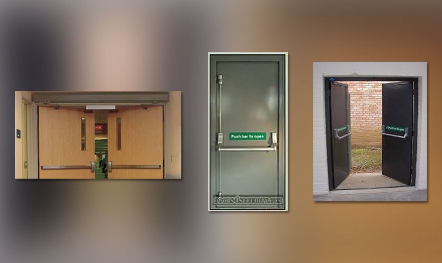 Personnel access & security exit doors from a company in Dromore