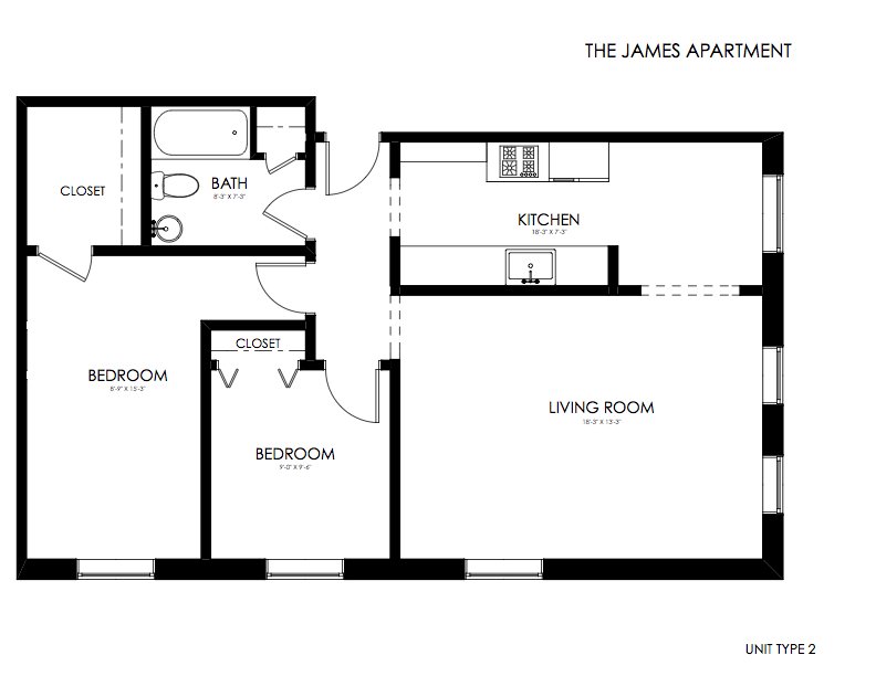 The James | Floor Plans
