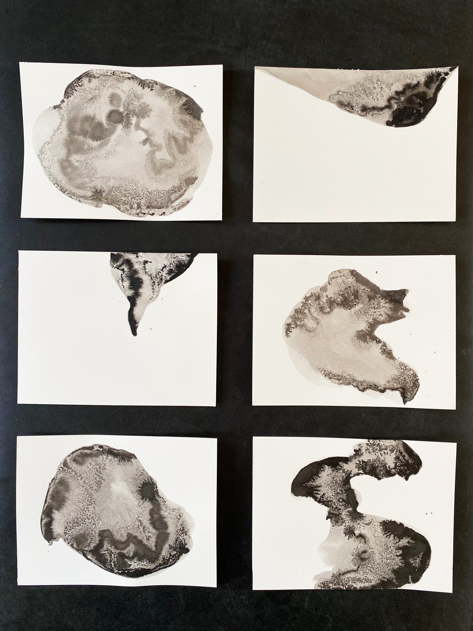 ink blobs 14x18