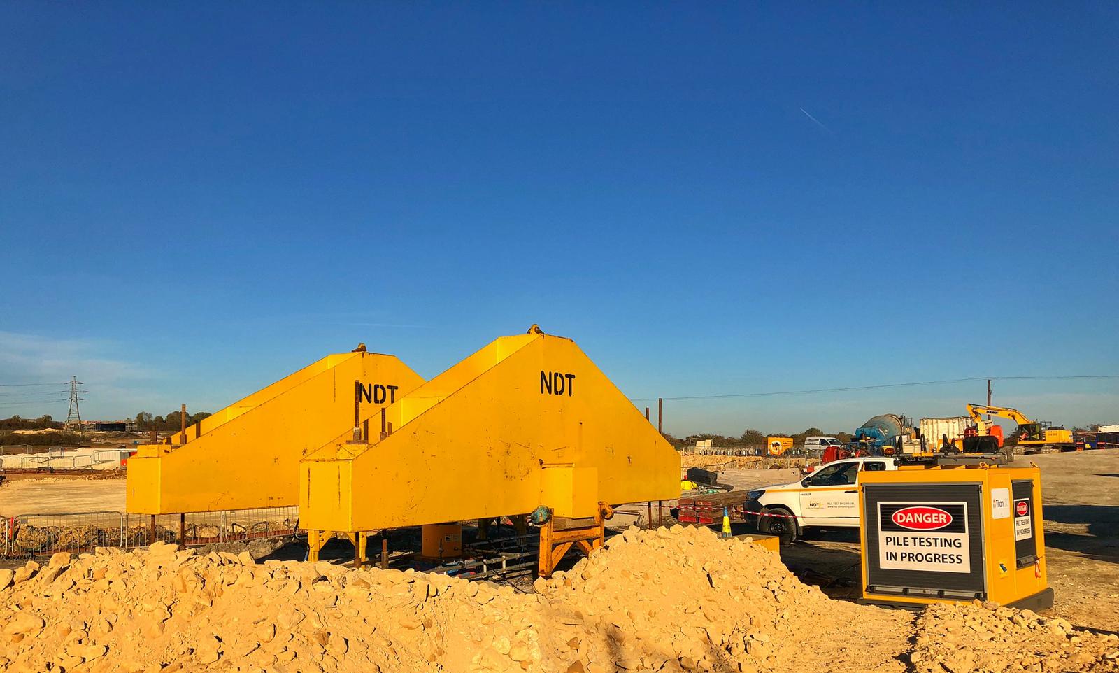 Pile and vibration monitoring throughout the UK with NDT Services Ltd ...