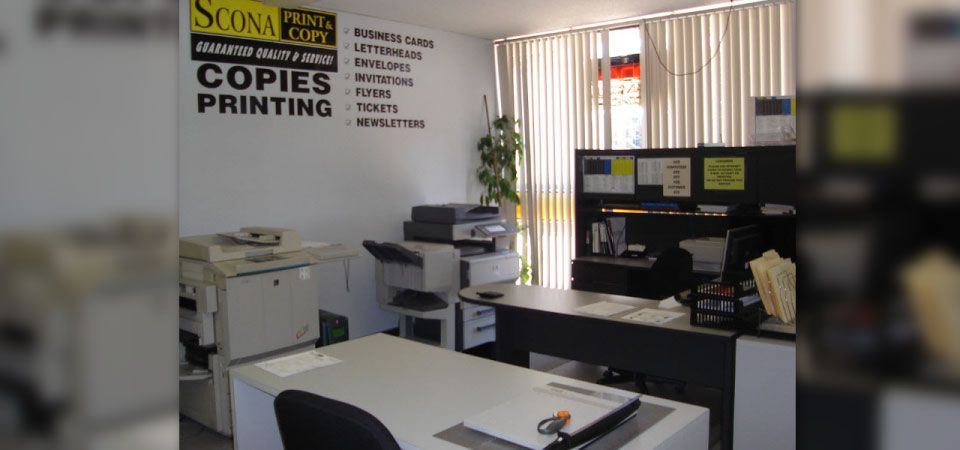 Copy Centre in Edmonton and surroundings | Scona Print & Copy