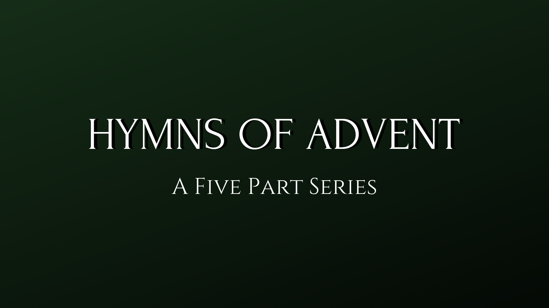 Sermon Series
