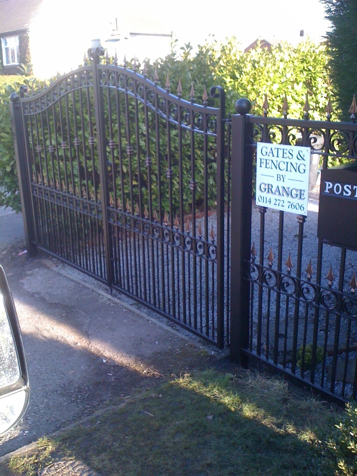 Beautiful wrought iron garden gates and railing installations in South ...