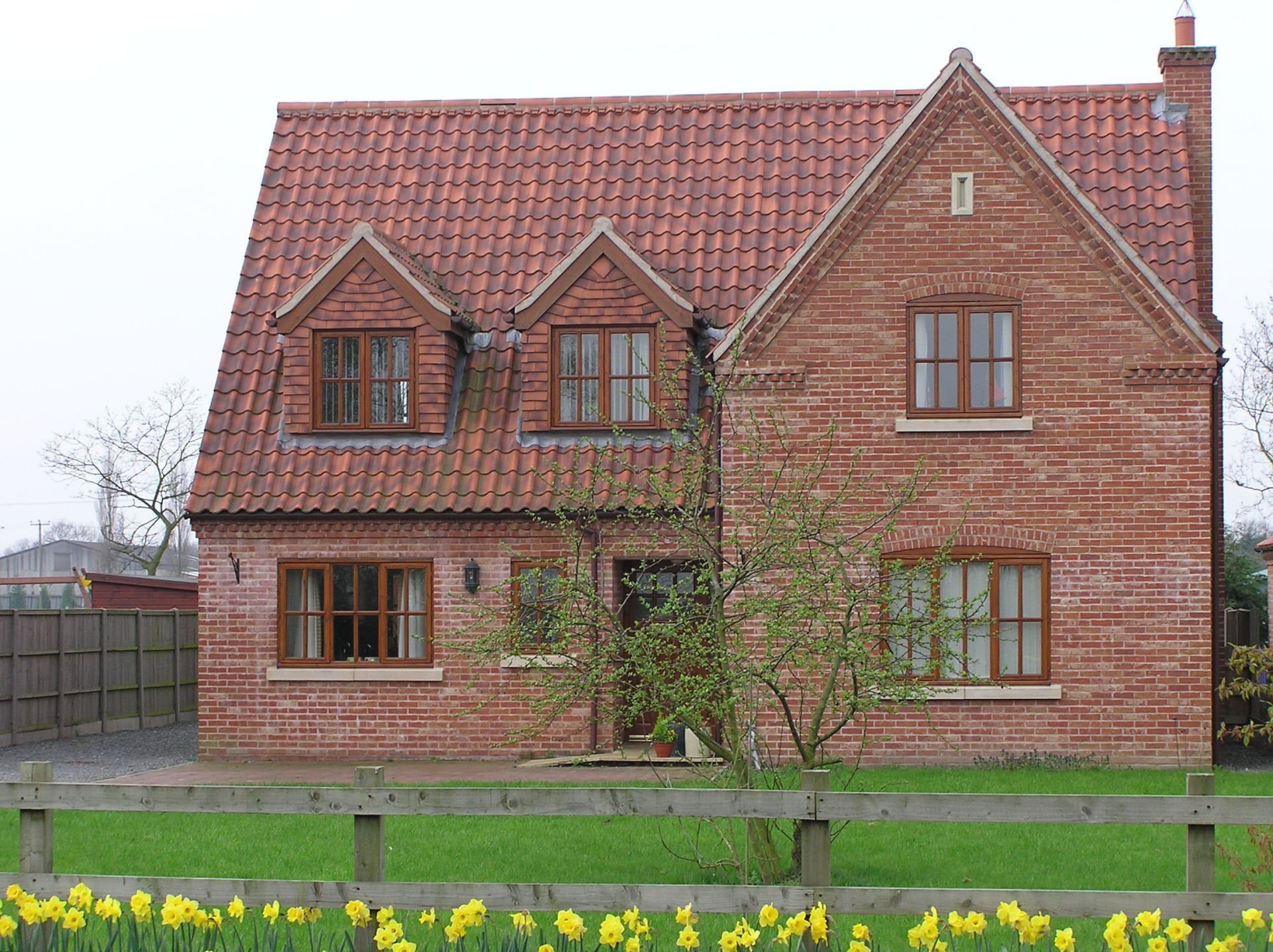 Gable profile to create a perfect brickwork 'cut up' and corbel detail