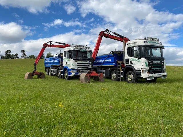 Grab hire & Tipper Hire in Glasgow | Bedrock Plant Hire Ltd
