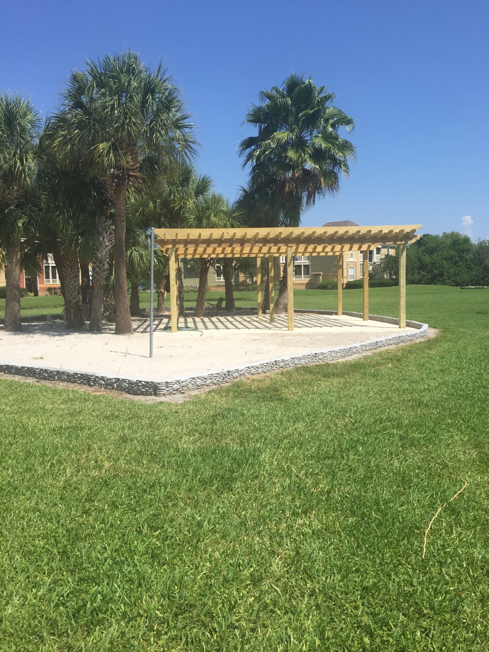 Pergola on the Sand | My Florida Pergolas