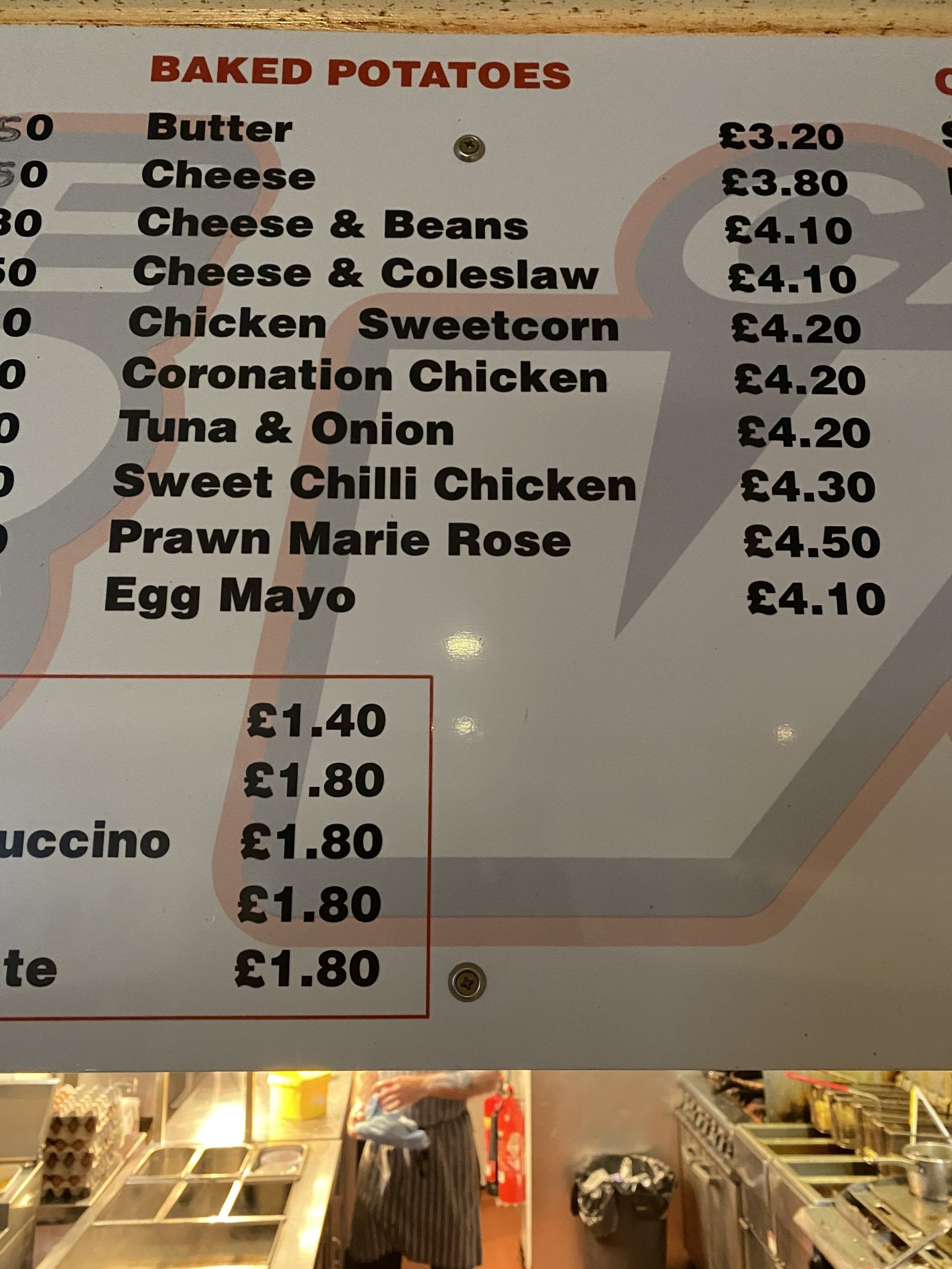 Takeaway | Breakfast | Lunch | Dinner | Inverness