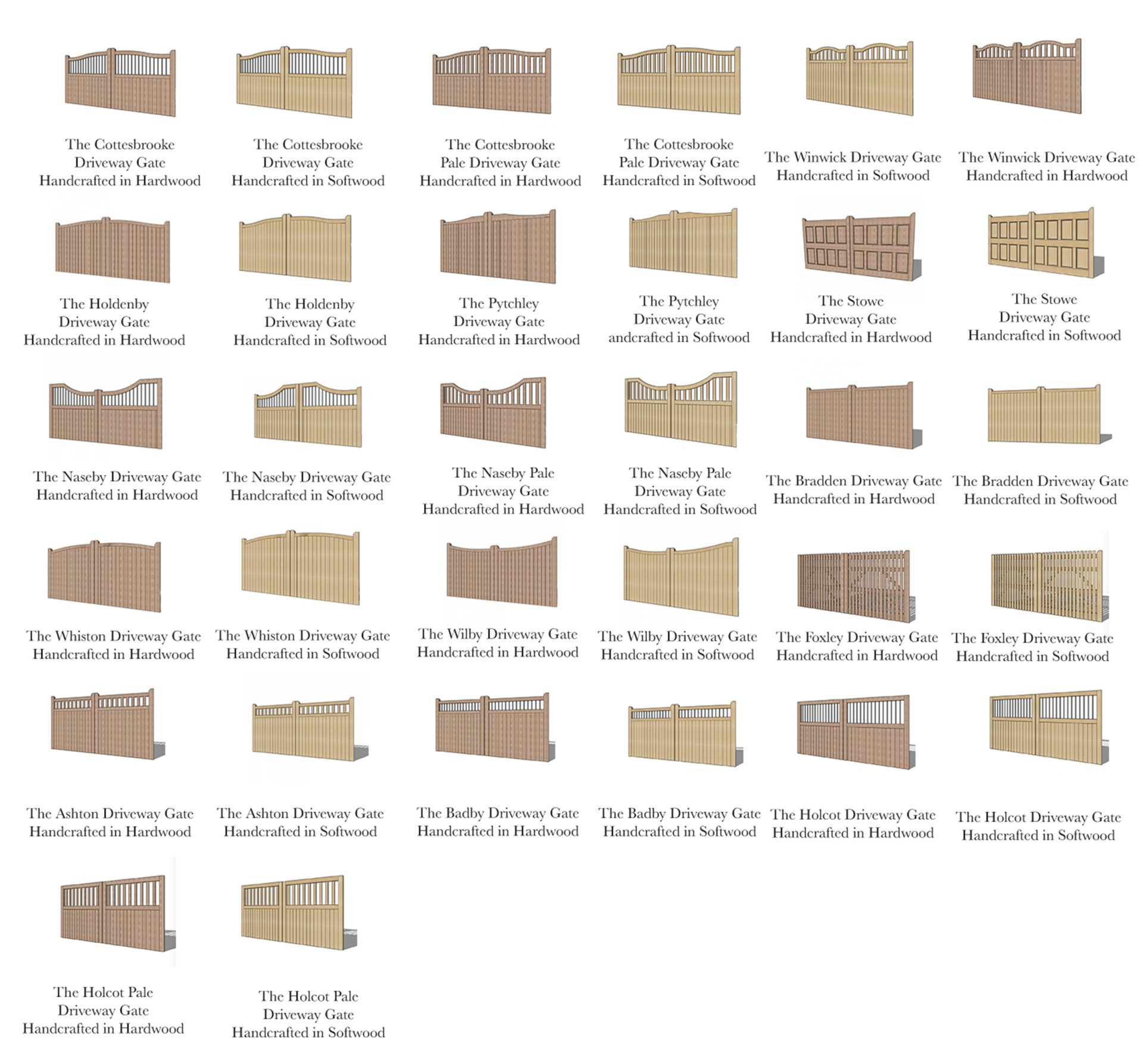 Security gates | Wooden gates (Best 2020-2024) Call 01604 343299