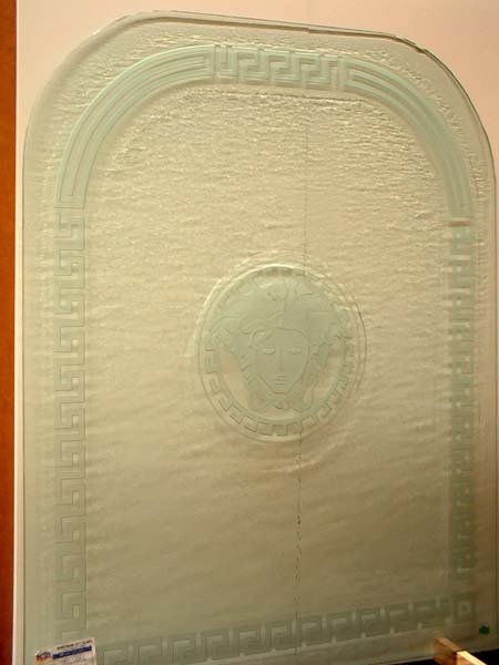 Slumped Textural Glass in Sydney | Spectrum Art Glass