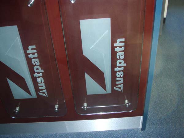 Glass Signage in Sydney | Spectrum Art Glass
